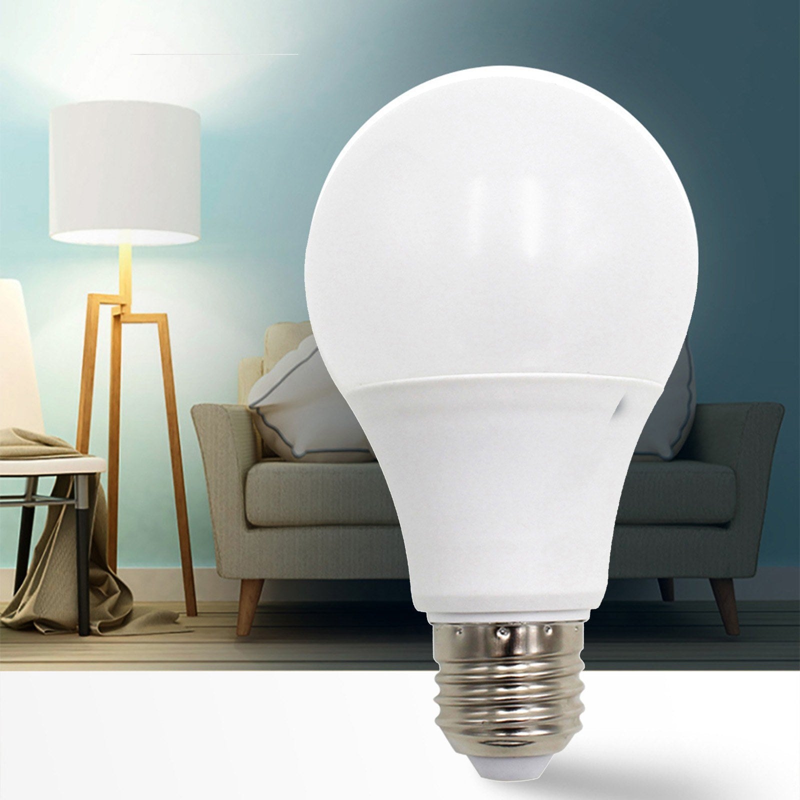 Λαμπτήρας LED E27 5W/7W/9W/12W/15W/18W/25W, ψυχρό λευκό – topeo-gr