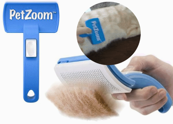 Επαγγελματική βούρτσα για ζώα, PetZoom, Μπλε – topeo-gr